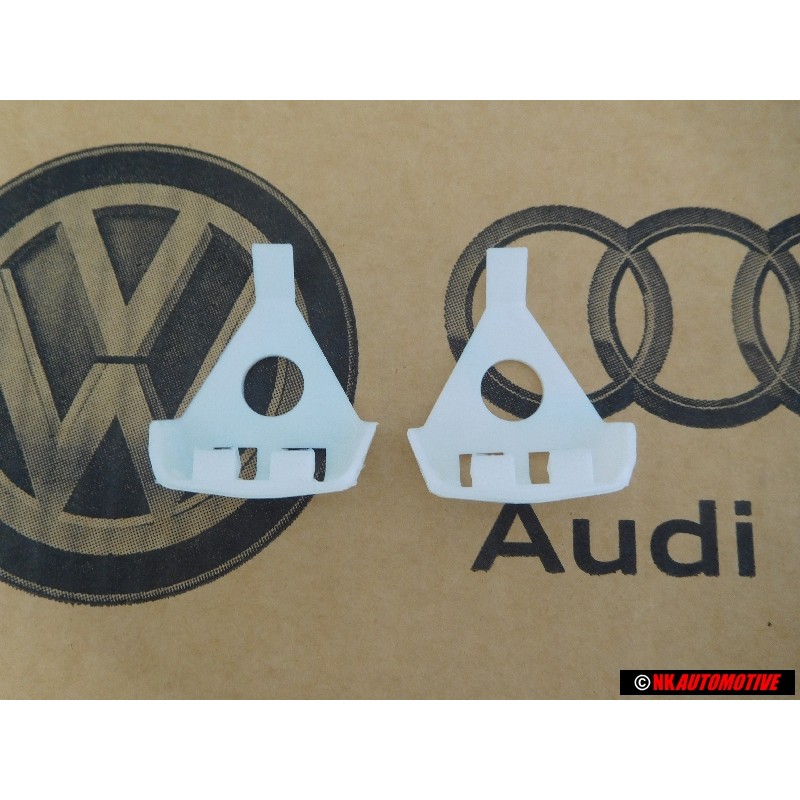 2x Original VW Seat Rail Runner Guide Piece Clip Slider - 321881203 909